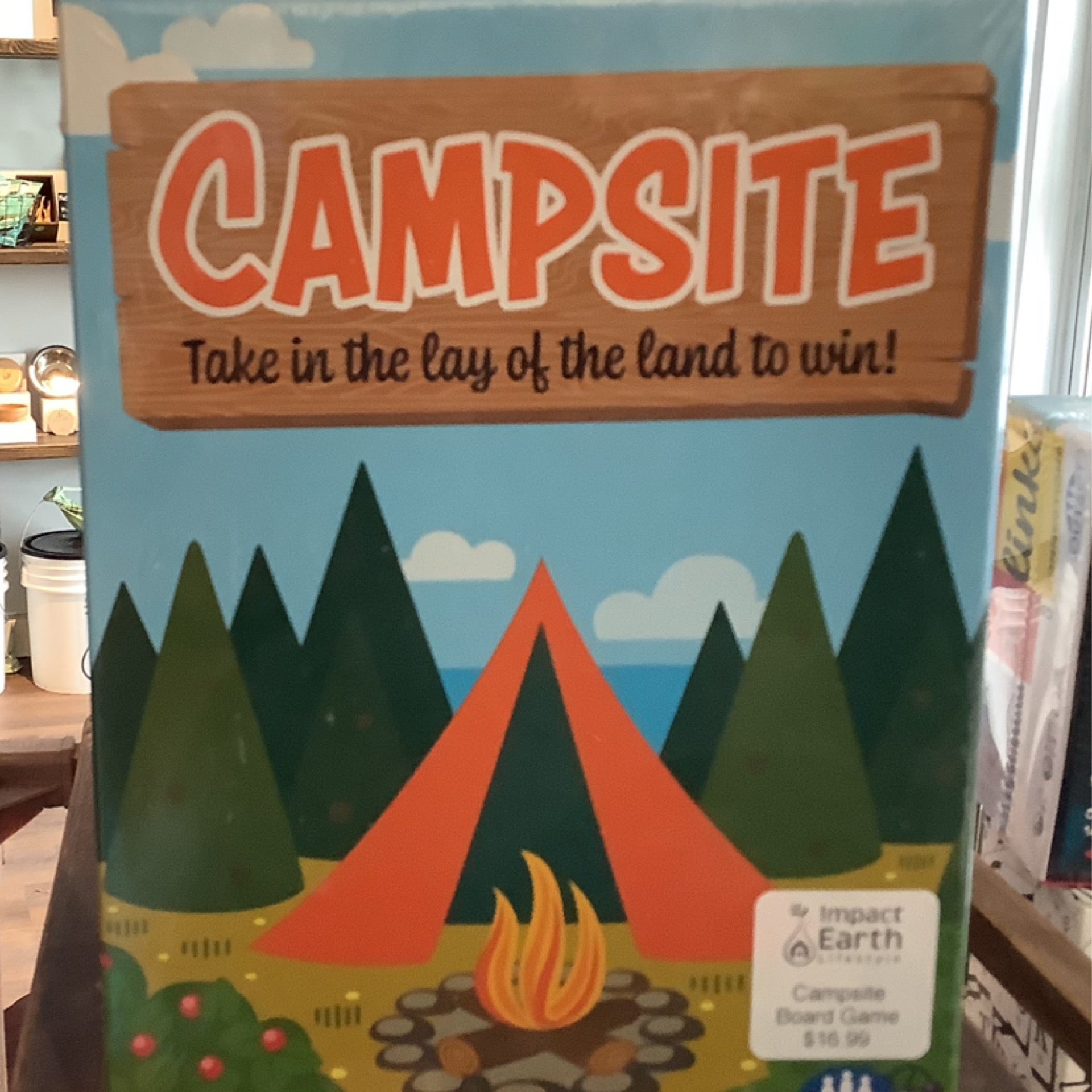 Campsite board game | Impact Earth